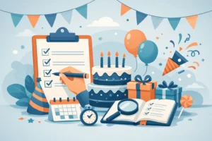 Birthday Party Planning Checklist That Works - Adams Event Planning
